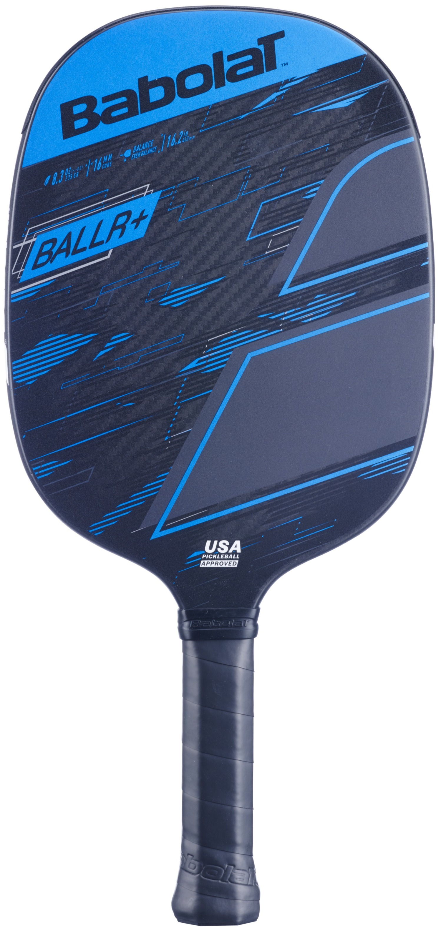 Babolat BALLR + Pickleball Paddle (Black/Blue)
