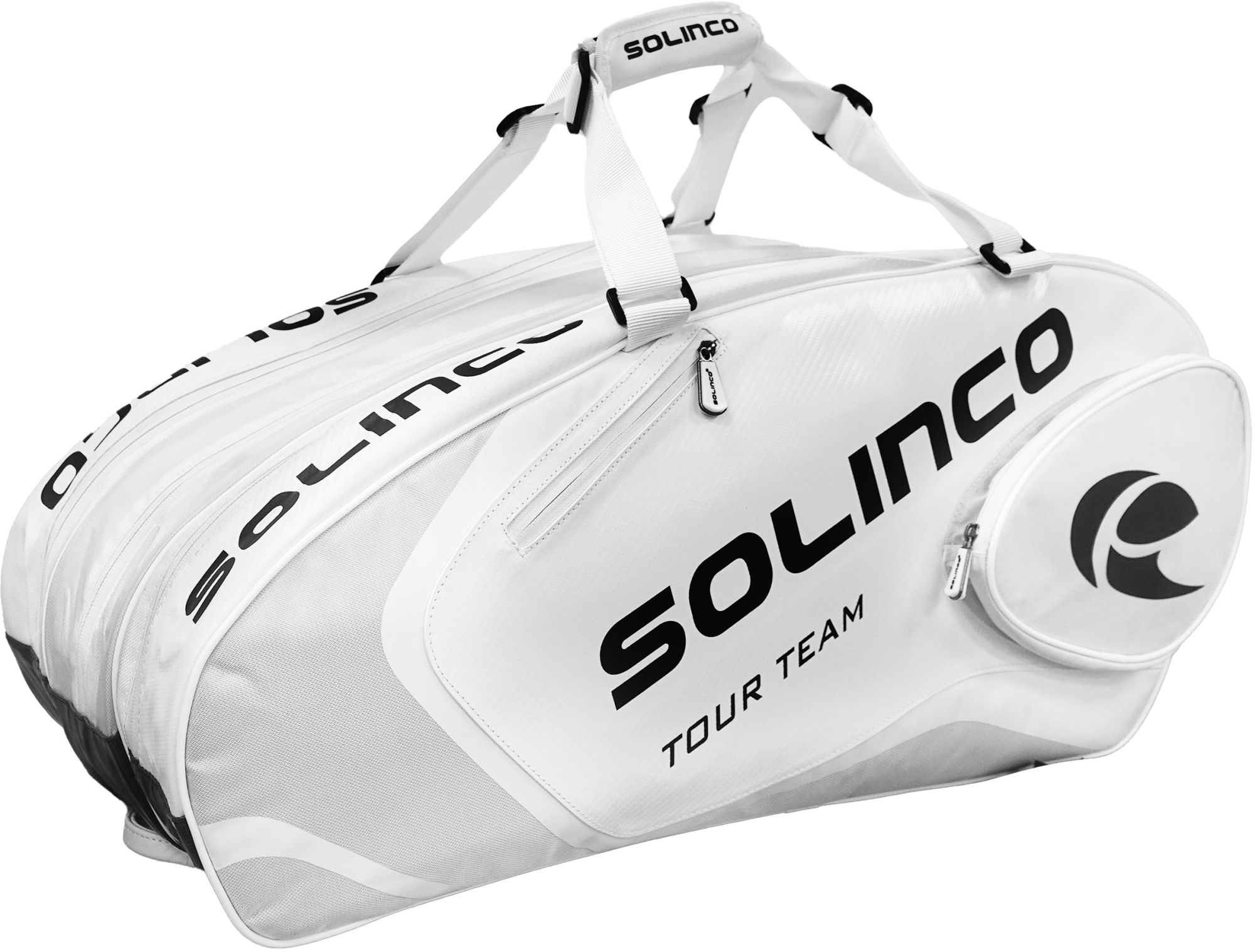 Solinco Tour 15 Pack Tennis Racquet Bag (Whiteout)
