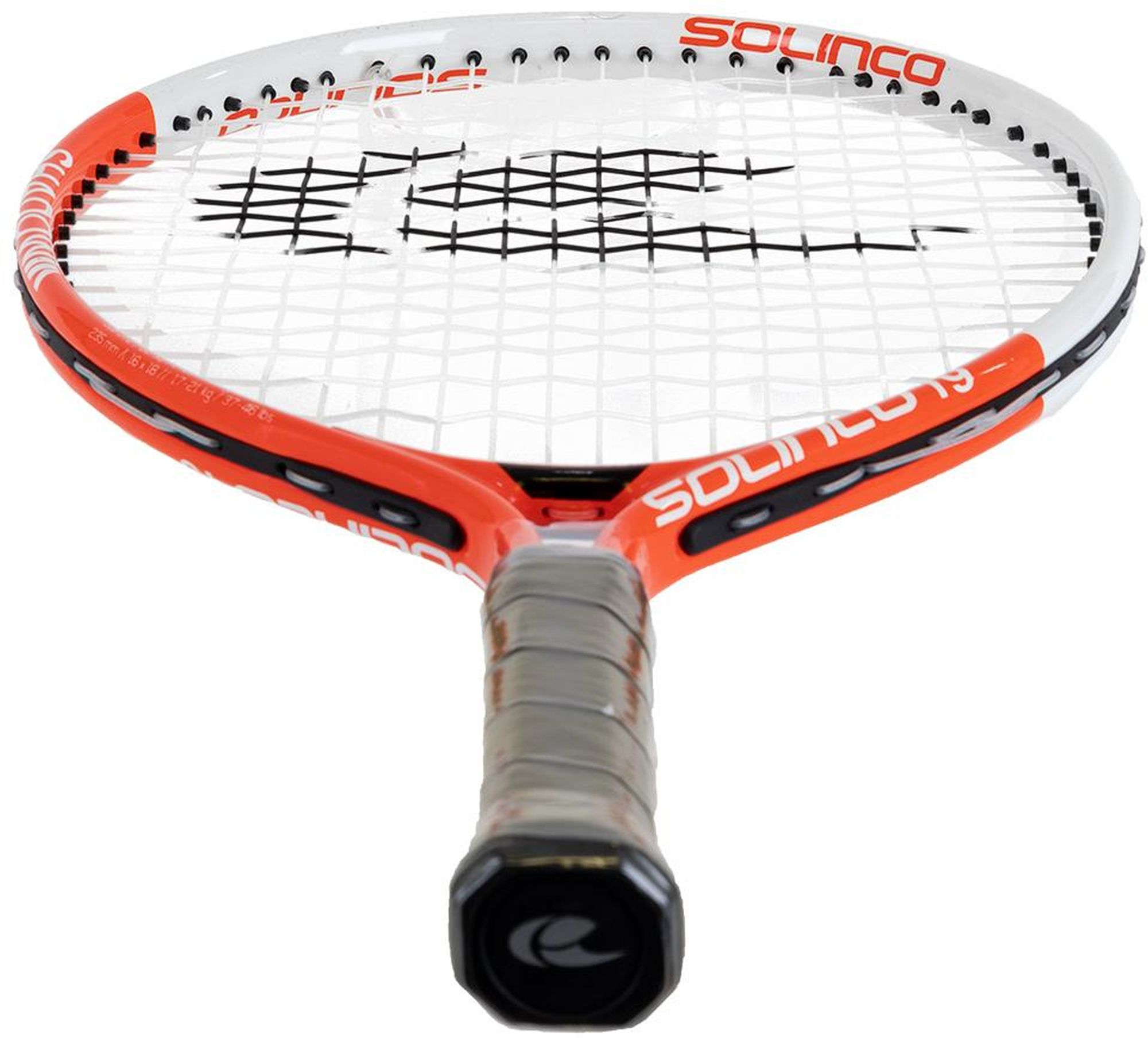 Solinco Shadow Junior Aluminum 19 Inch Tennis Racquet (Red)