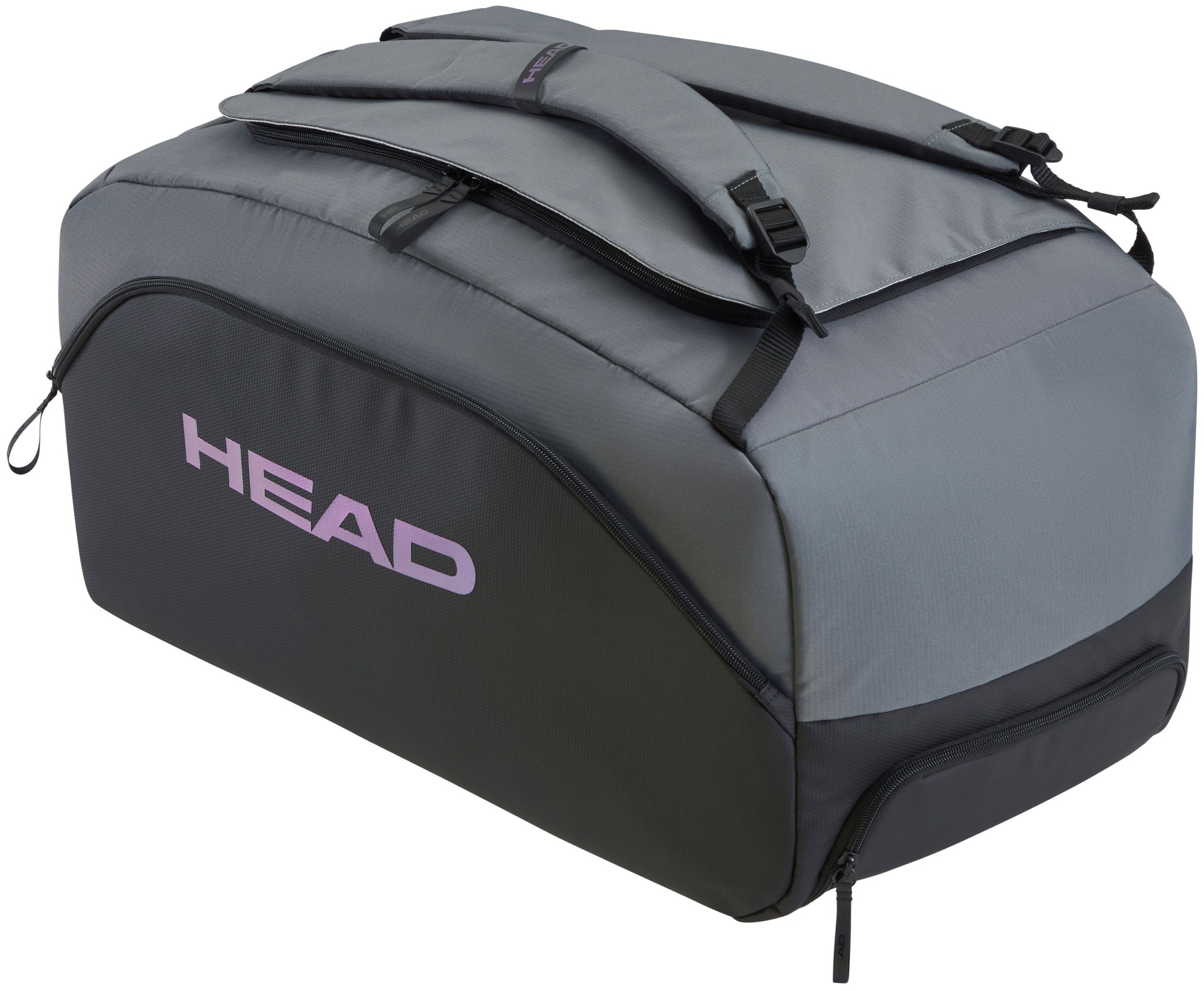 Head Pro X Duffel Sport Tennis Bag (Black/Dark Grey)