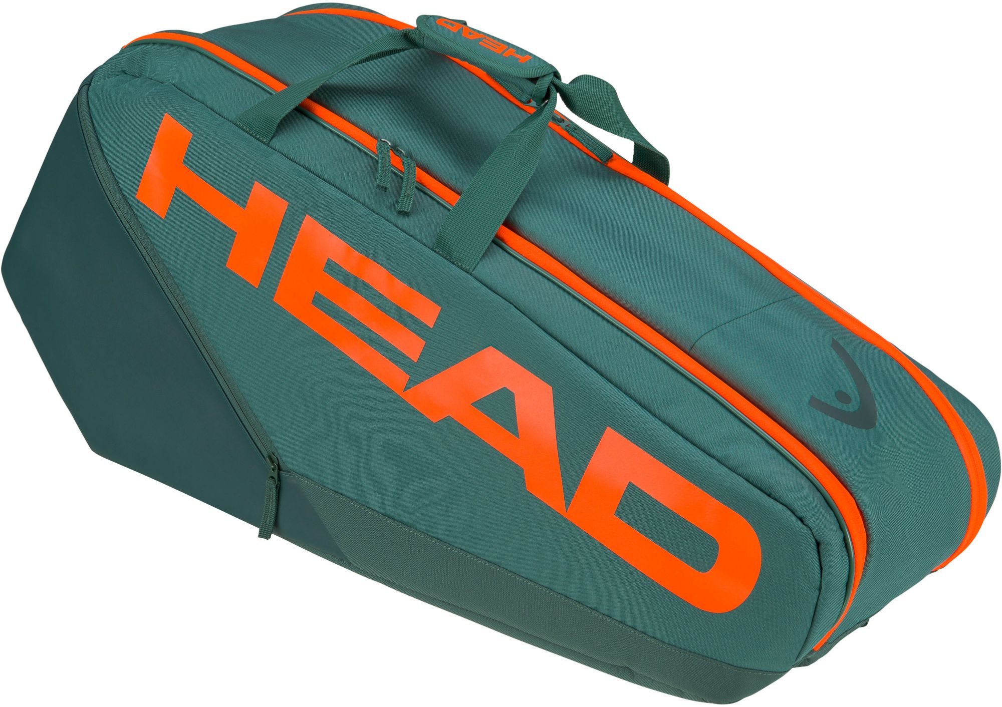 Head Radical Pro 6R Tennis Bag (Dark Cyan/Fluorescent Orange)