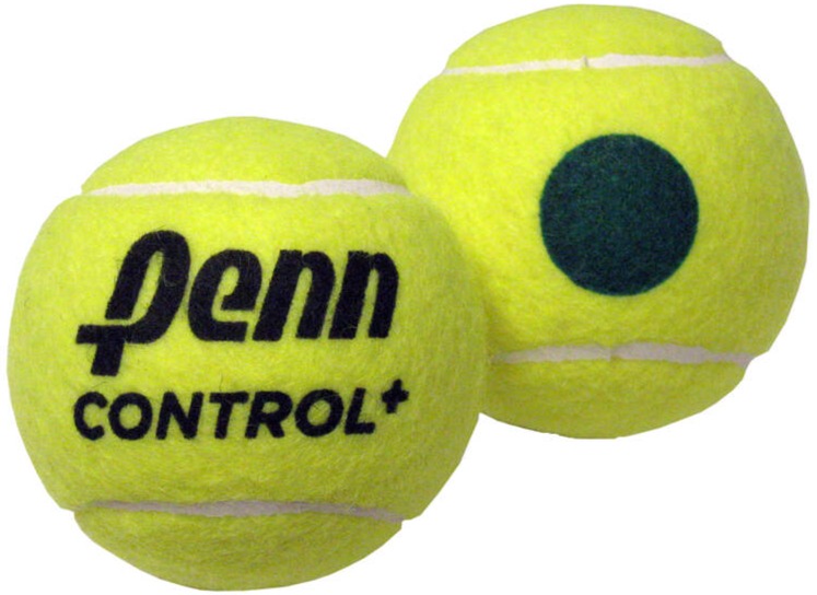 Penn Control+ Green Training Tennis Balls - Case (72 Balls)