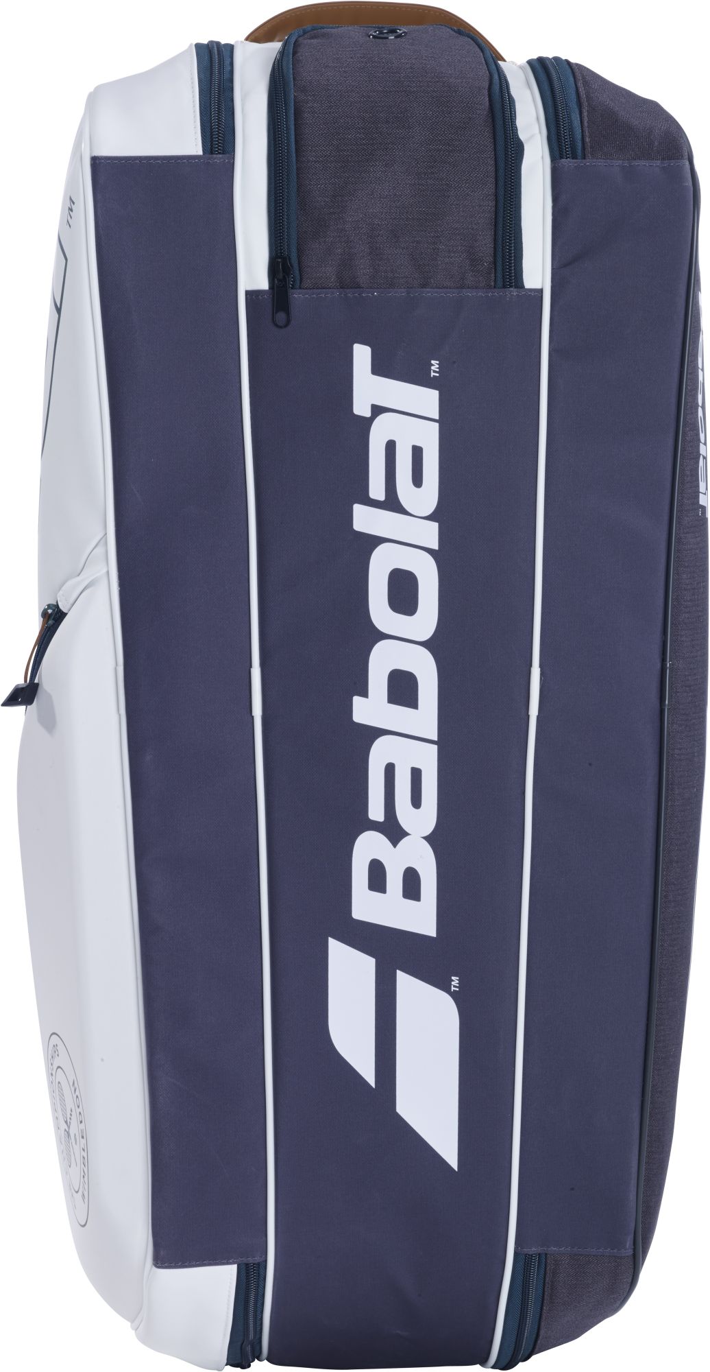 Babolat Pure Wimbledon Racquet Holder x6 Tennis Bag (White/Grey)