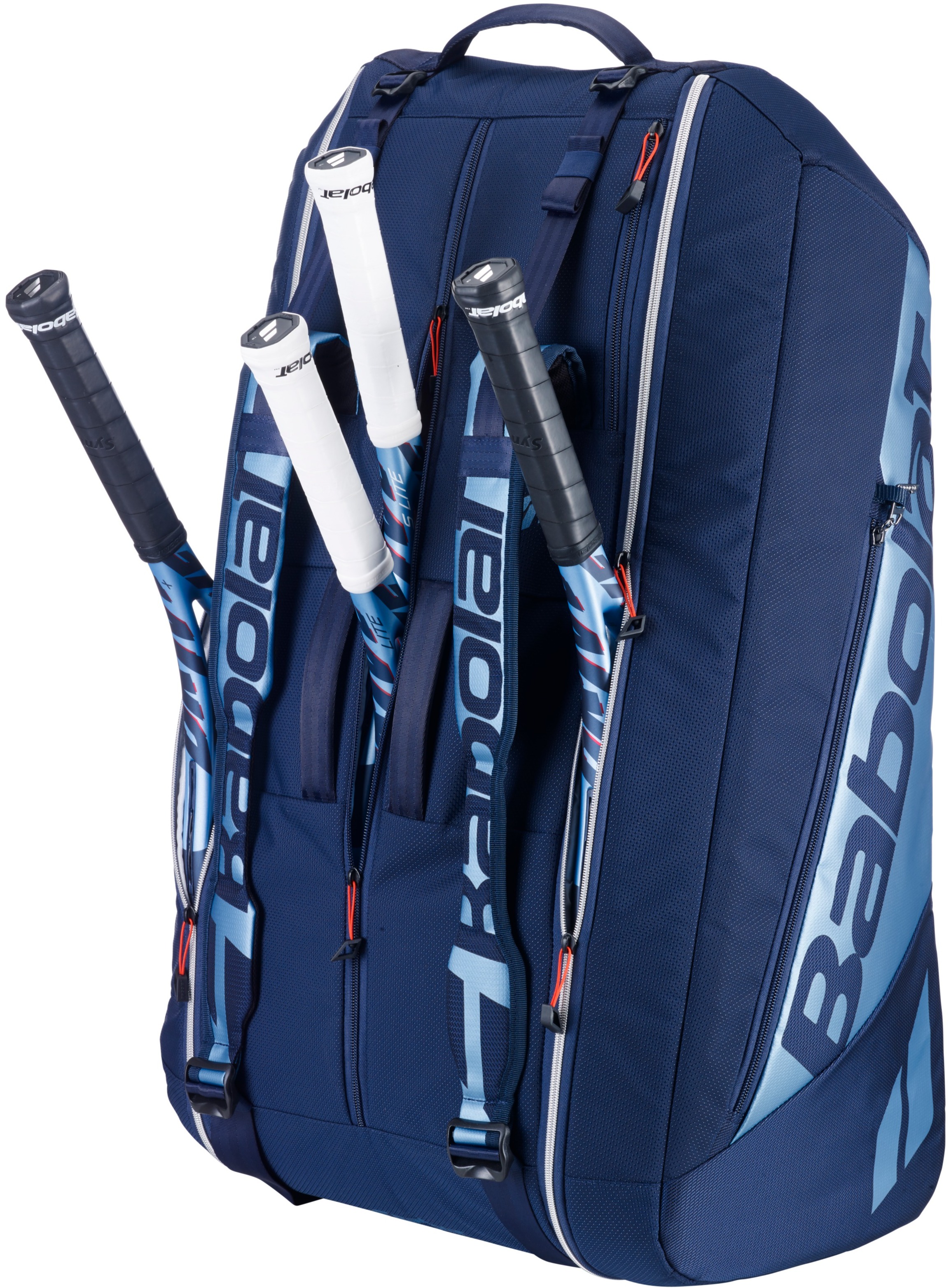 Babolat Pure Drive Racquet Holder 12-Pack 11th Gen Tennis Bag (Blue)