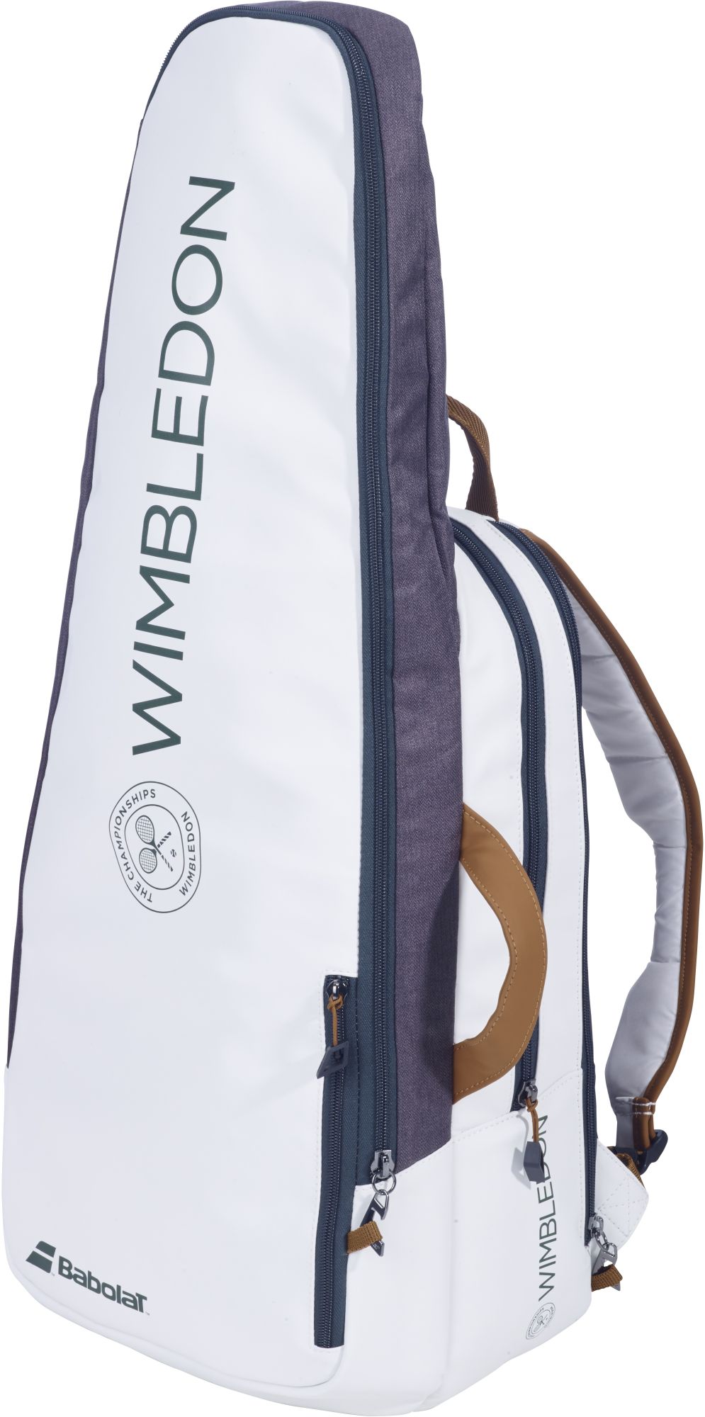 Babolat Pure Wimbledon Tennis Backpack (White/Grey)