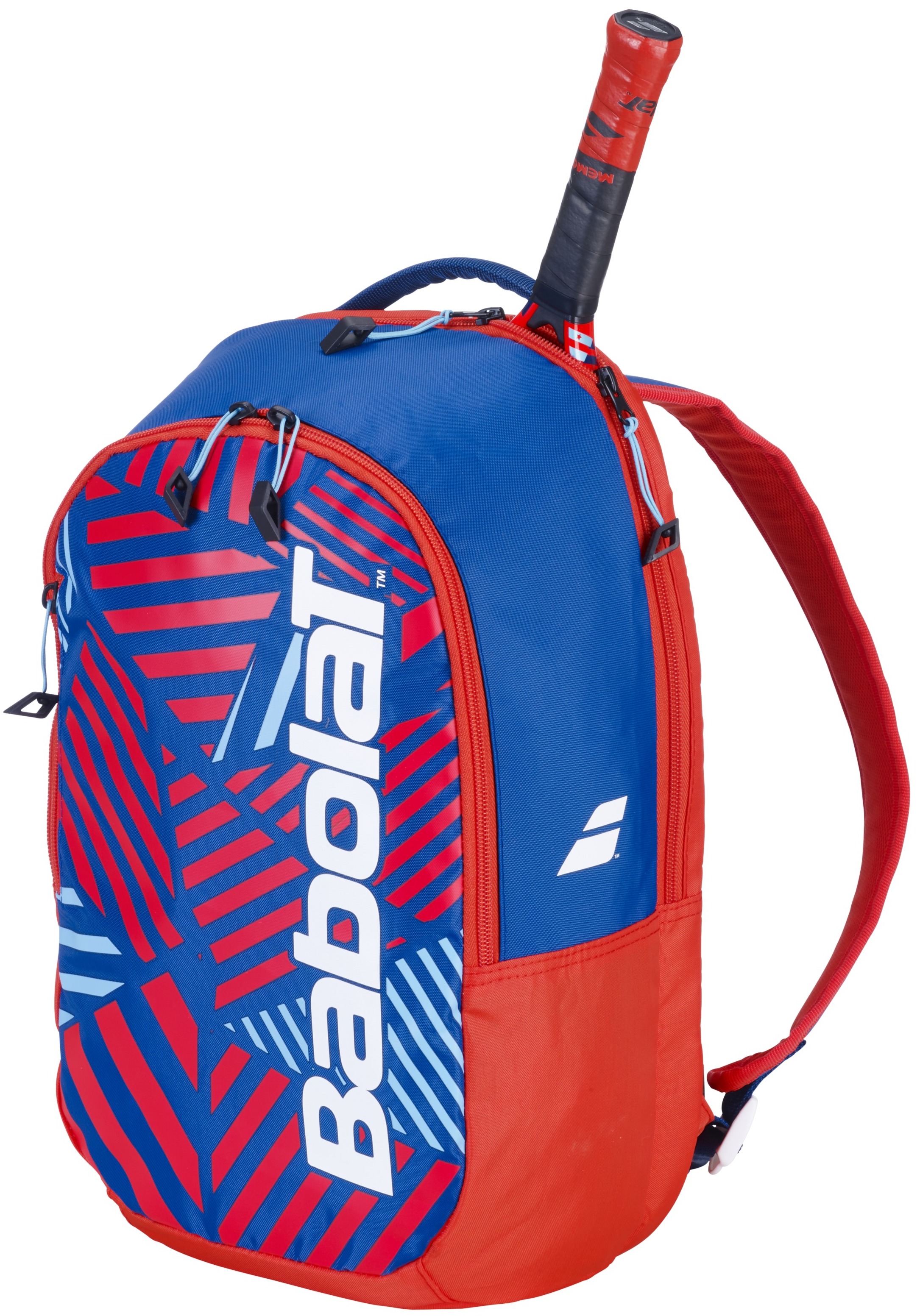 Babolat Kids Tennis Backpack (White/Blue/Red)