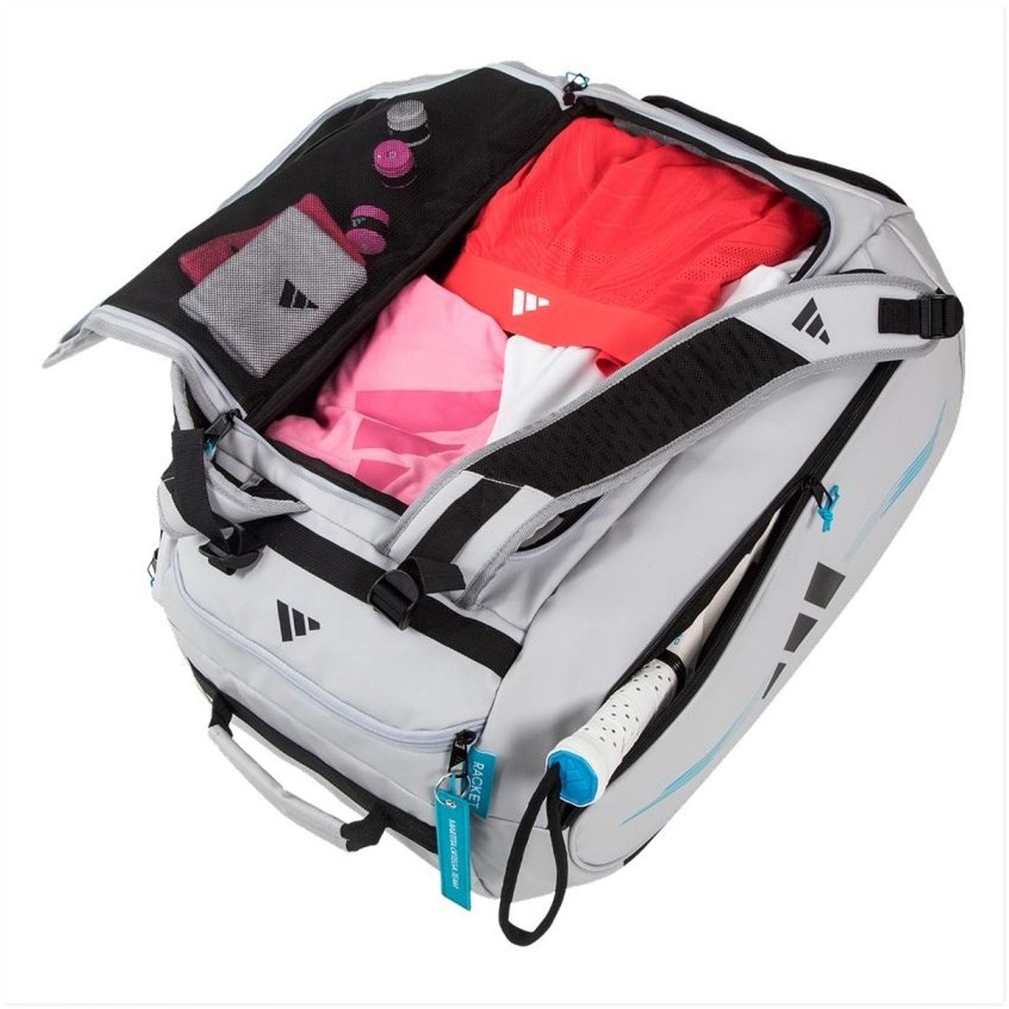 Adidas Protour 3.4 Pickleball and Padel Racket Bag (Off White)