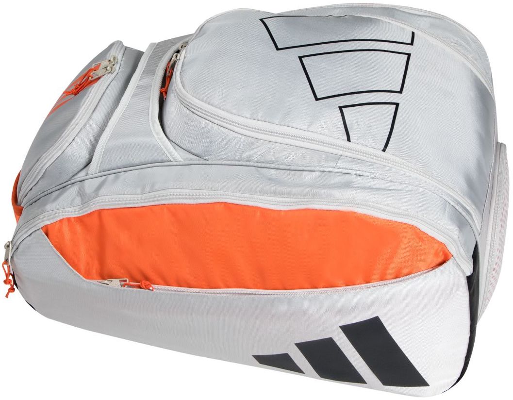 Adidas Multigame 3.3 Padel & Pickleball Racket Bag (Grey/Team Solar Orange)