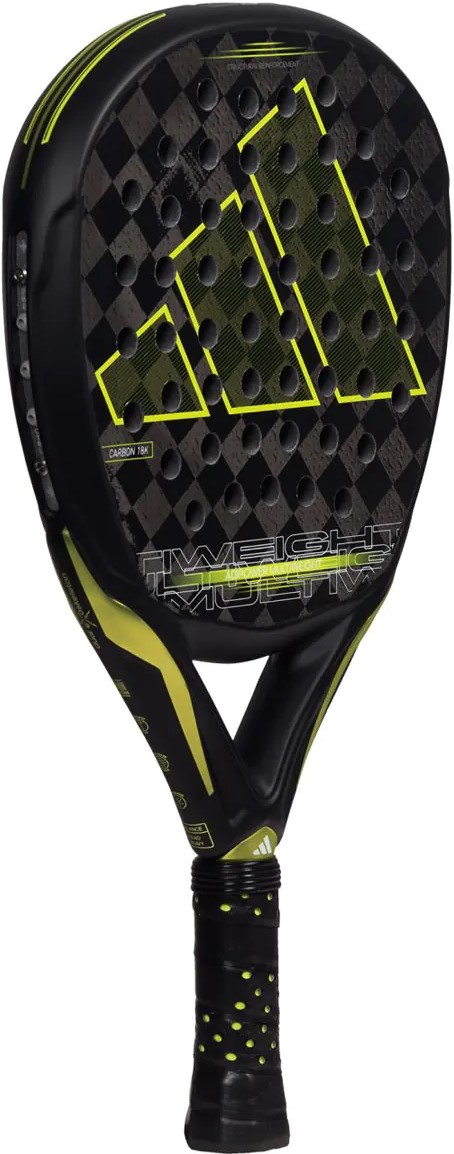 Adidas Adipower Mulitweight 3.3 Padel Racket (Black/Yellow)