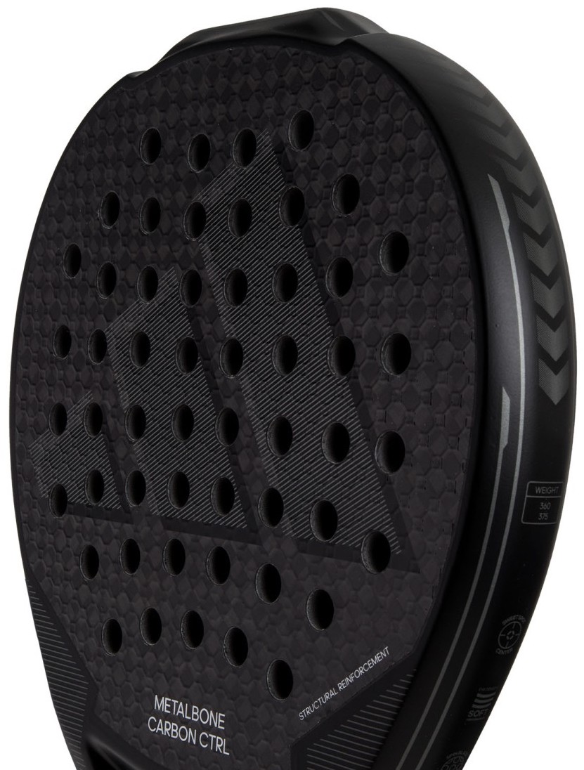 Adidas Metalbone Carbon CTRL 3.3 Padel Racket (Black)