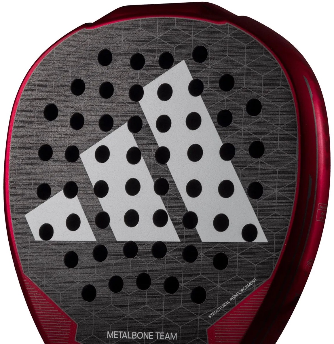 Adidas Metalbone Team 3.3 Padel Racket (Red)