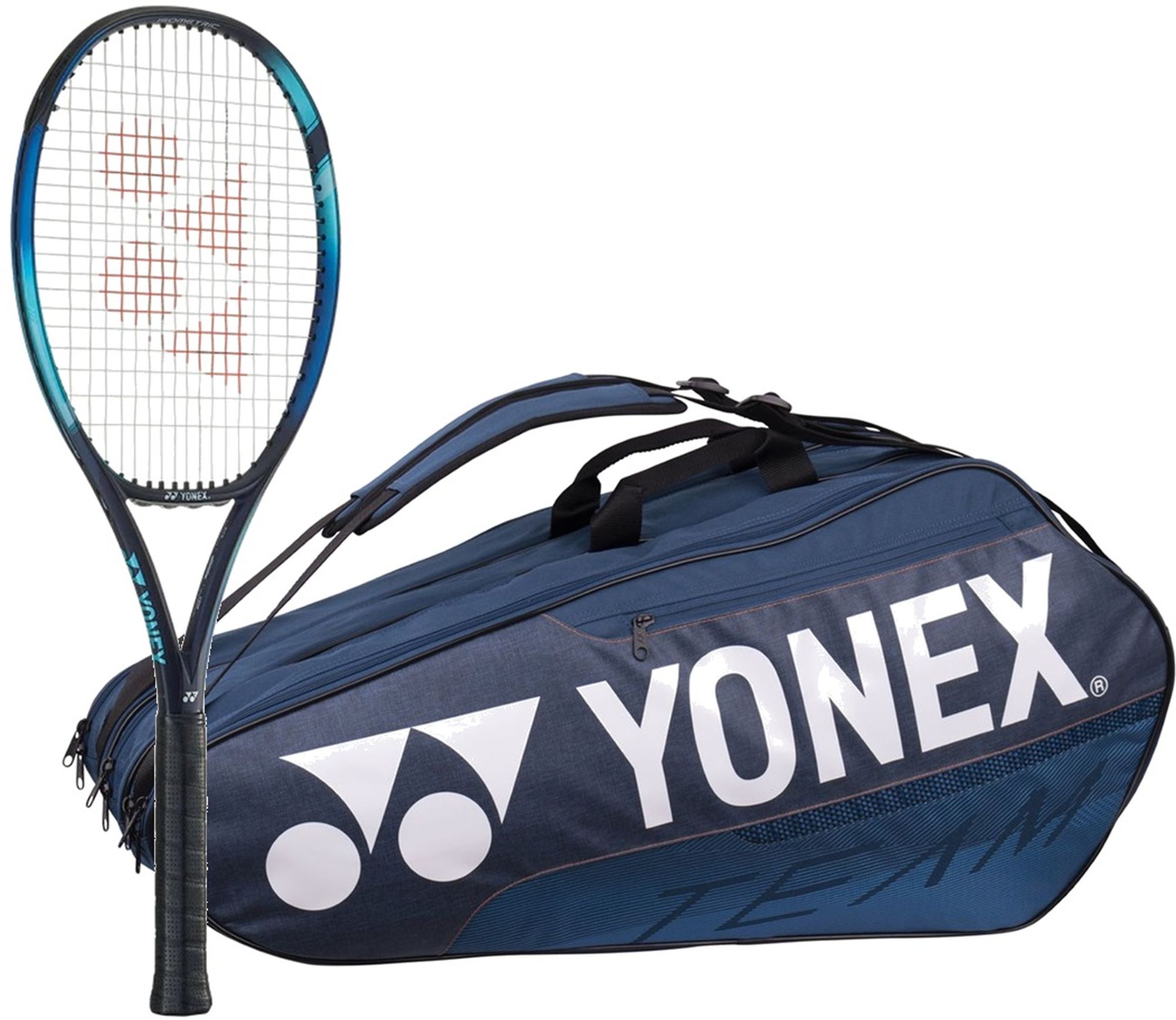 Yonex EZone 98 Tour 7th Gen + 9pk Bag (Deep Blue)