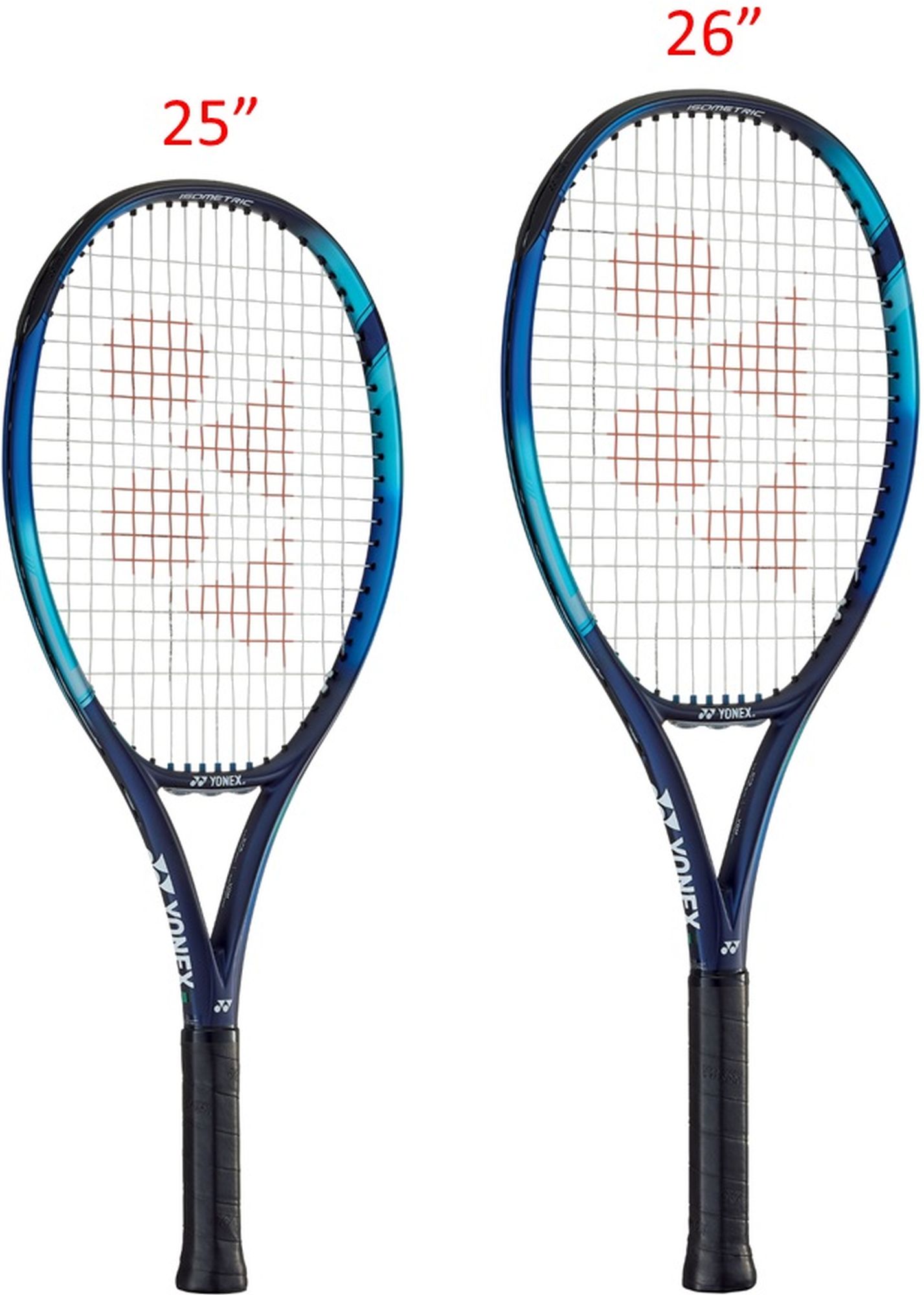 Yonex Junior EZone 7th Gen Tennis Racquet + 3pk Bag (Sky Blue)
