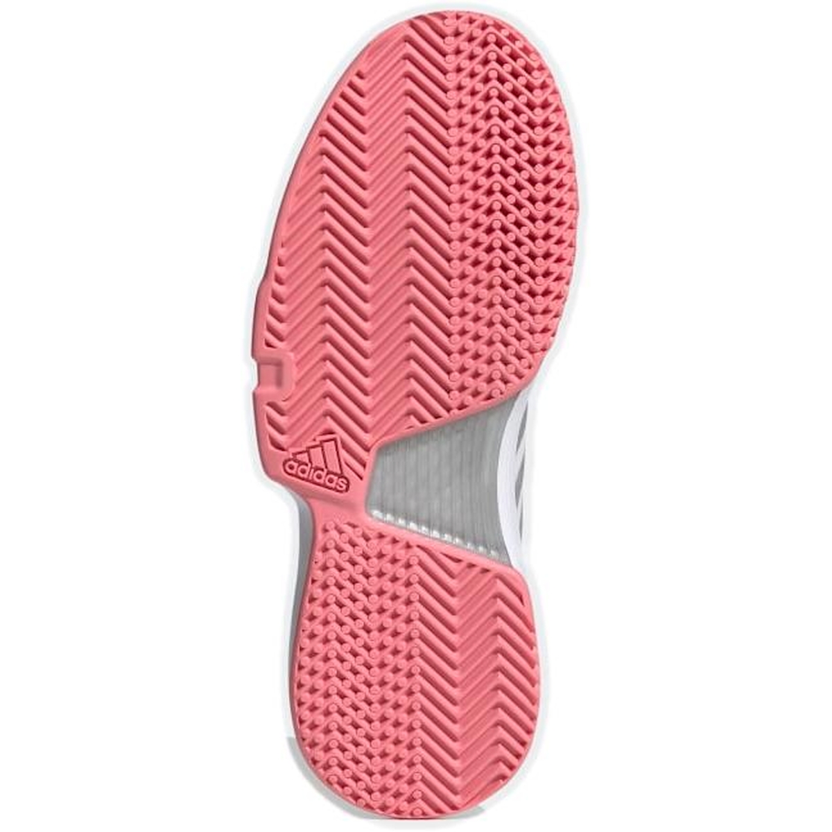 Adidas Women's CourtJam Bounce Tennis Shoe (Acid Orange/Silver Metallic ...