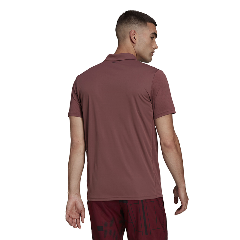 Adidas Men's Club Tennis Polo (Maroon)