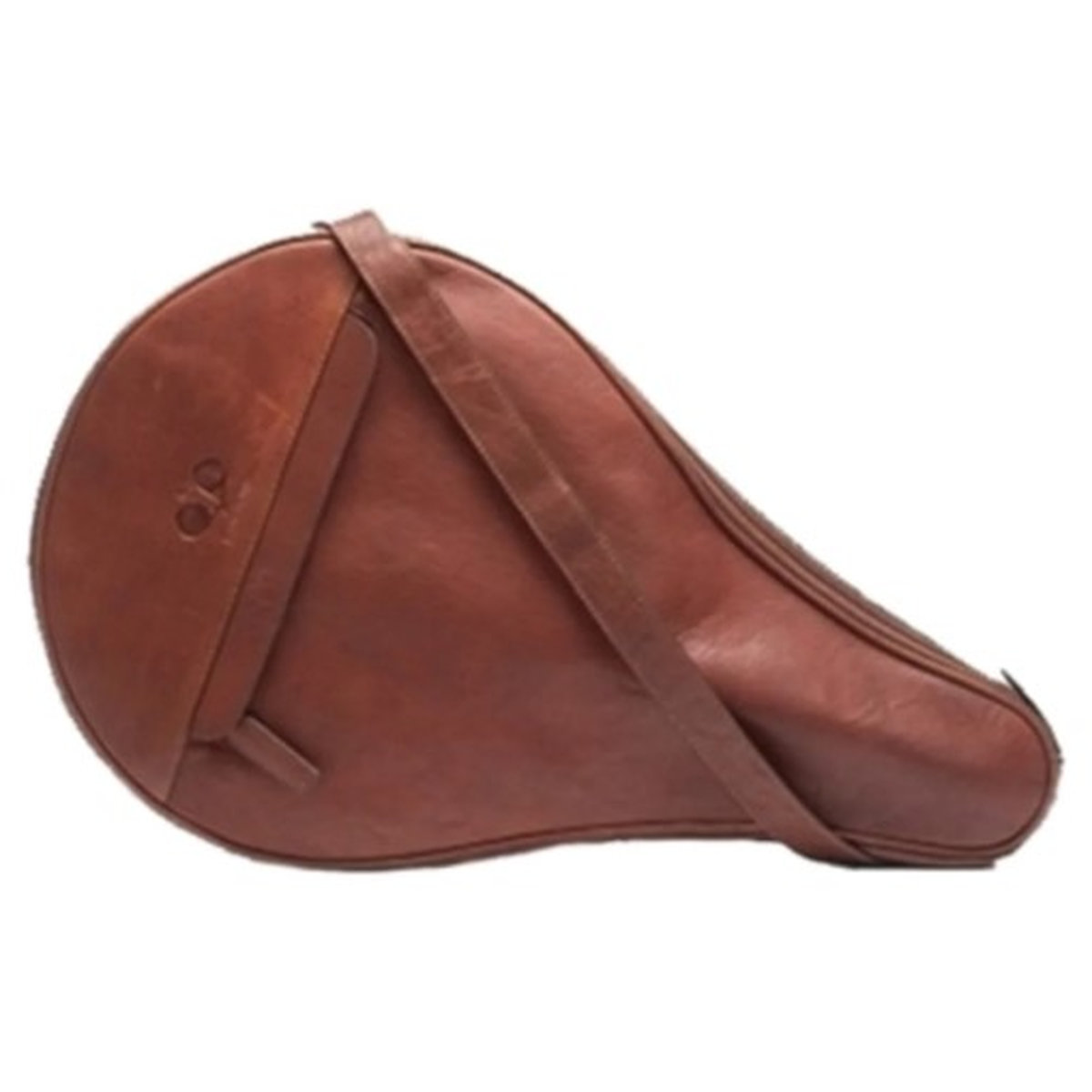 Hildebrand Padel & Pickleball Leather Case (cognac)
