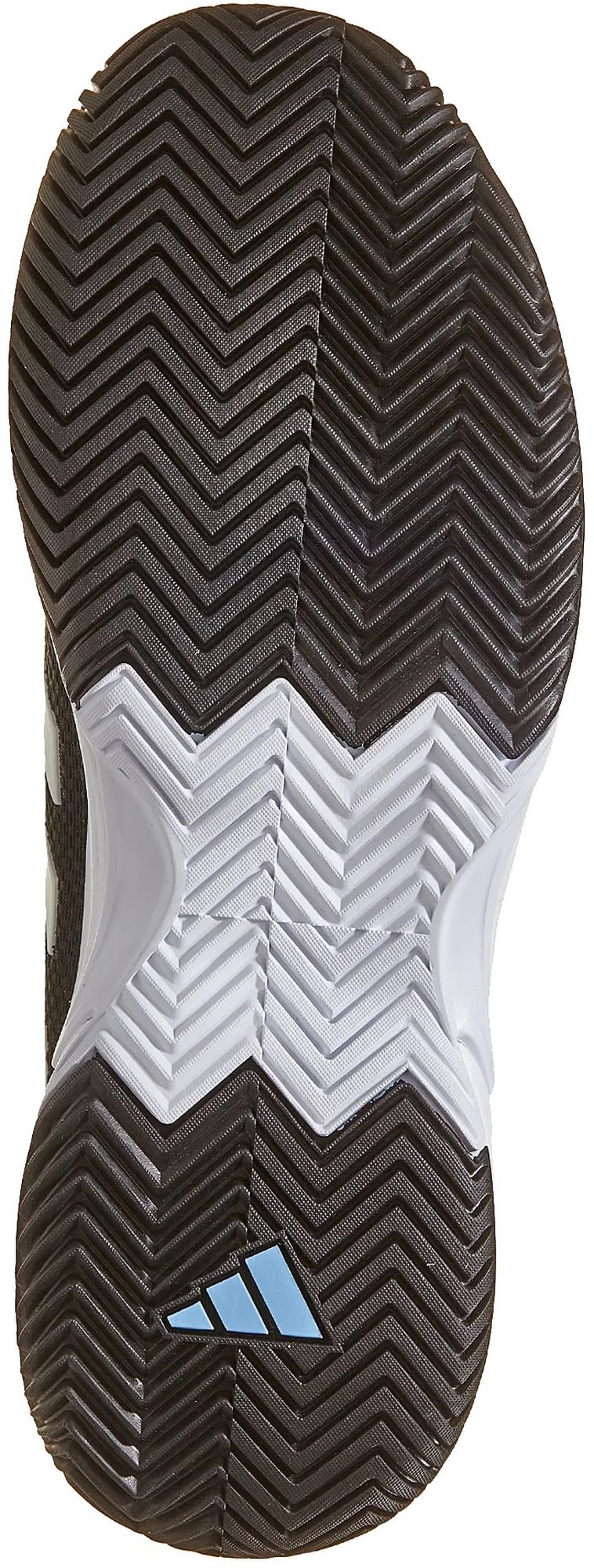 Adidas Men's GameCourt 2 Tennis Shoes (Core Black/Cloud White/Solar Red)