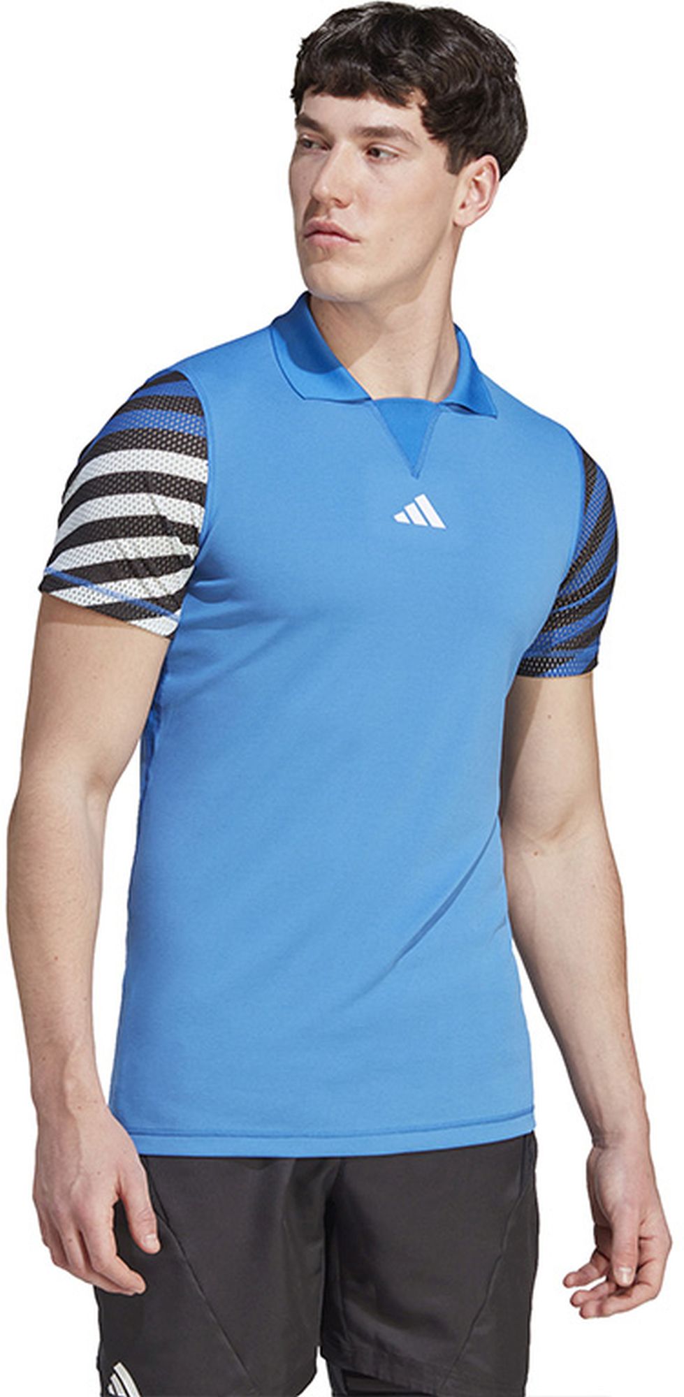 Adidas Men's FreeLift Pro Tennis Polo (Bright Royal)