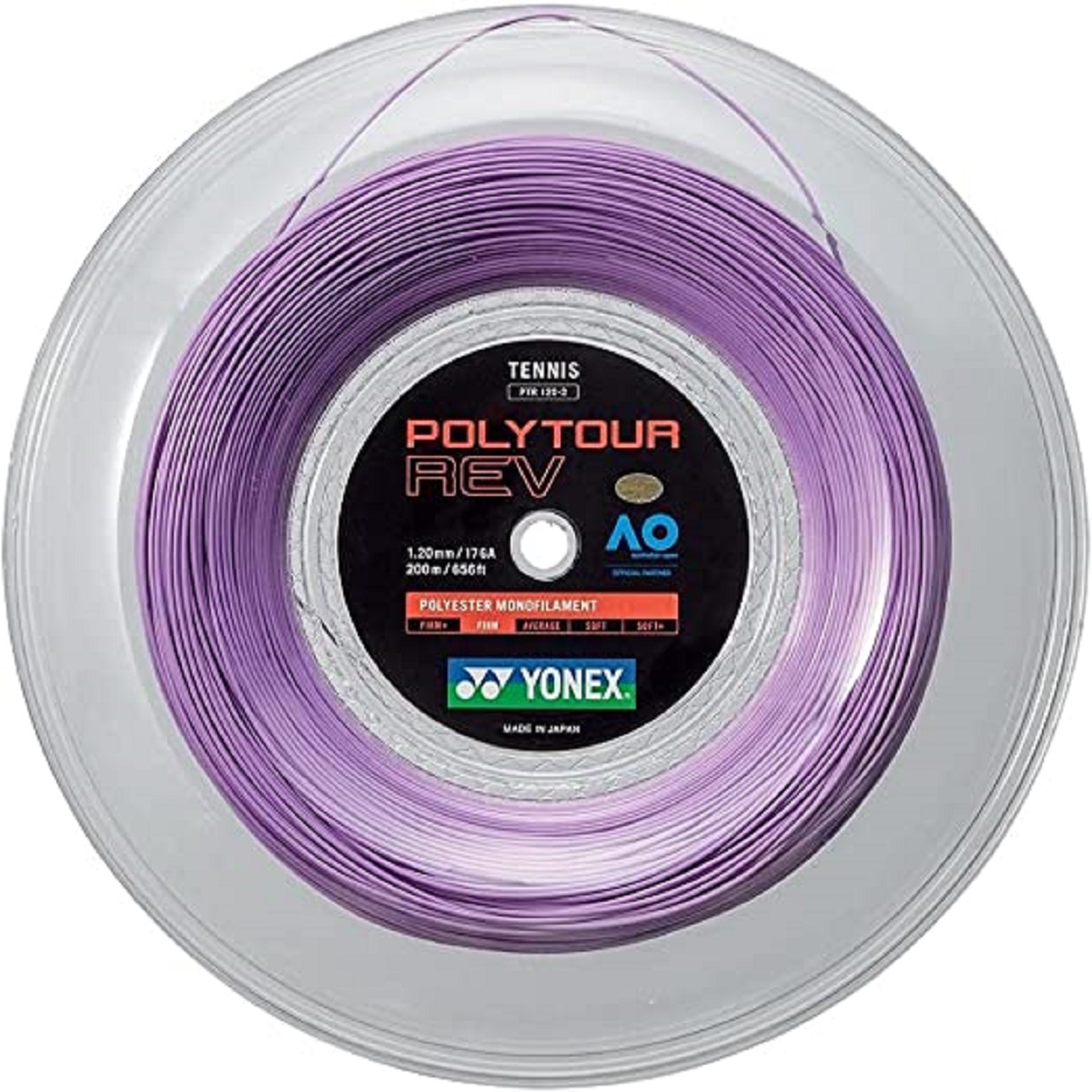 Yonex POLYTOUR Rev 16L Tennis String (Reel)