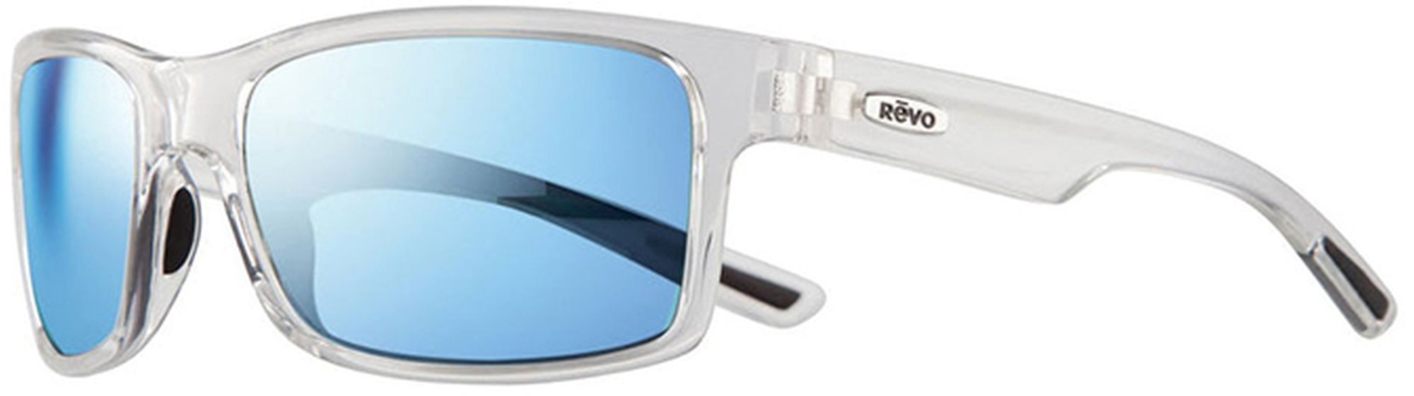 Revo Crawler Sport Sunglasses (Clear Crystal/Blue Water)