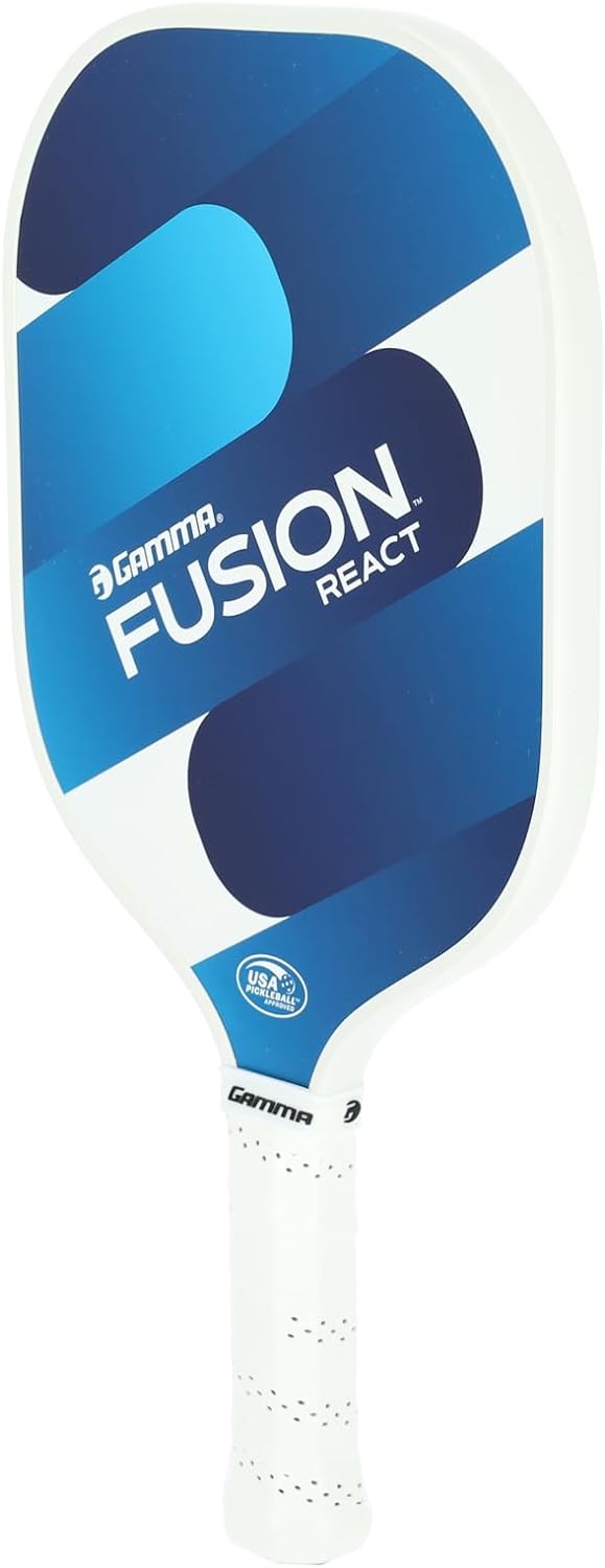Gamma Fusion React Pickleball Paddle (Blue)