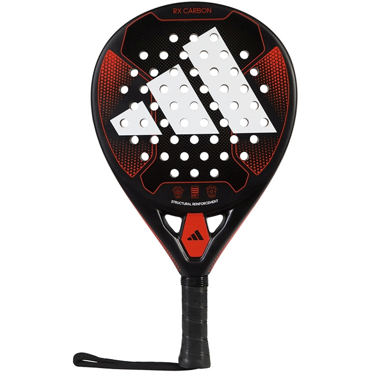 Adidas RX Carbon Padel Racket (Red)