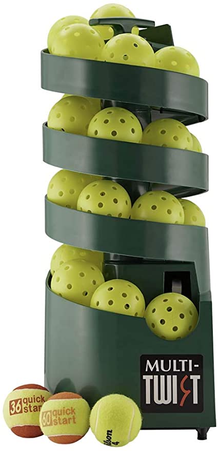 Sports Tutor Multi Twist Pickleball & Quickstart Practice Machine