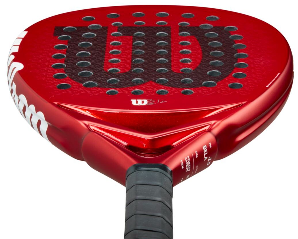 Wilson Bela Pro v2.5 Padel Racket (Red)