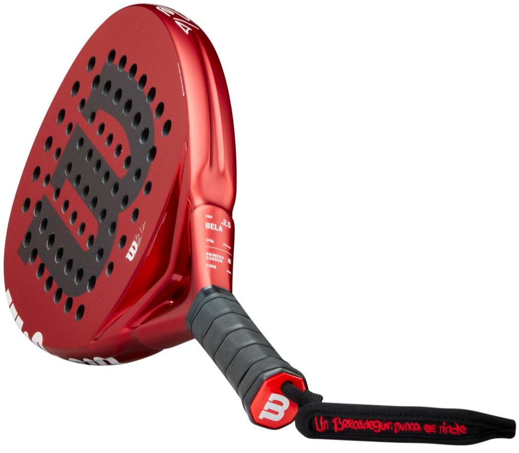 Wilson Bela Pro v2.5 Padel Racket (Red)