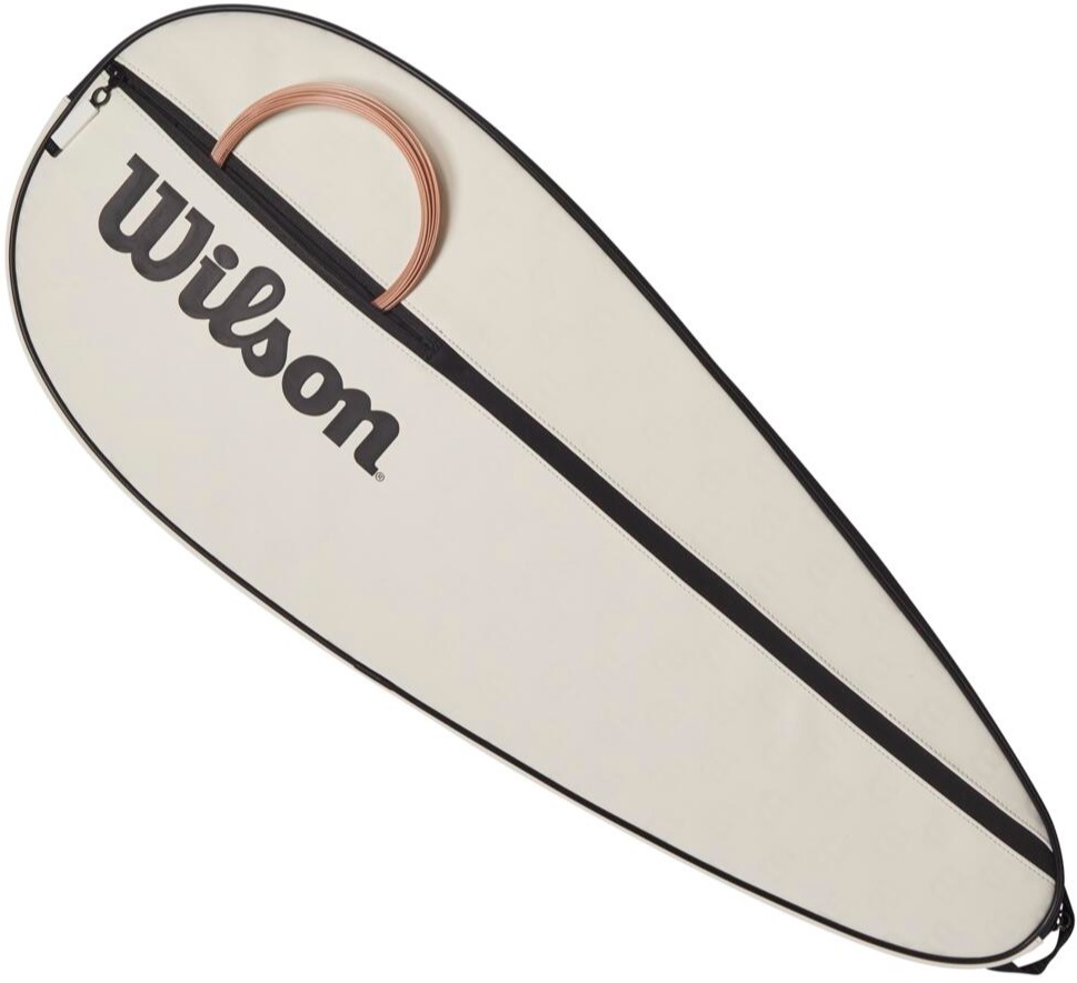 Wilson Premium Tennis Racquet Cover (Cream)