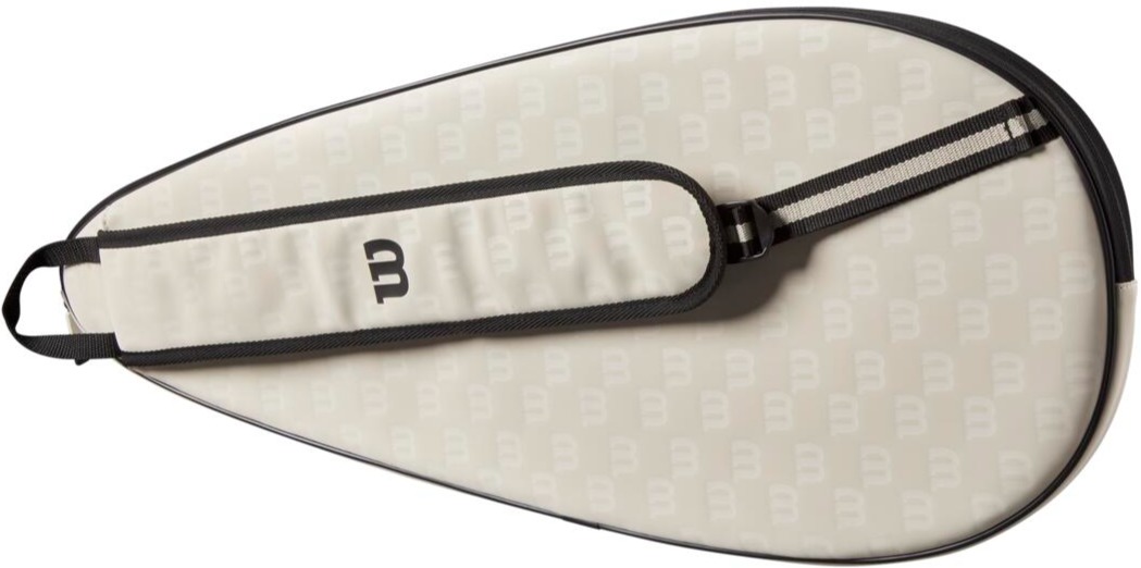 Wilson Premium Tennis Racquet Cover (Cream)