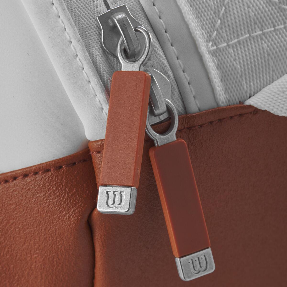 Wilson Roland-Garros Super Tour 9 Pack Tennis Bag (Cream/Clay)