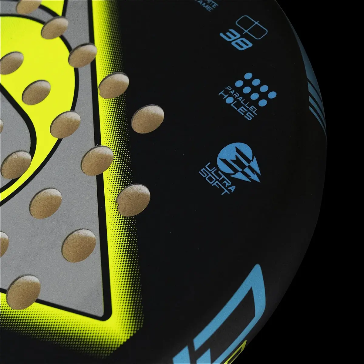 Dunlop Rapid Control 3.0 Padel Racket (Black/Blue)/Yellow)