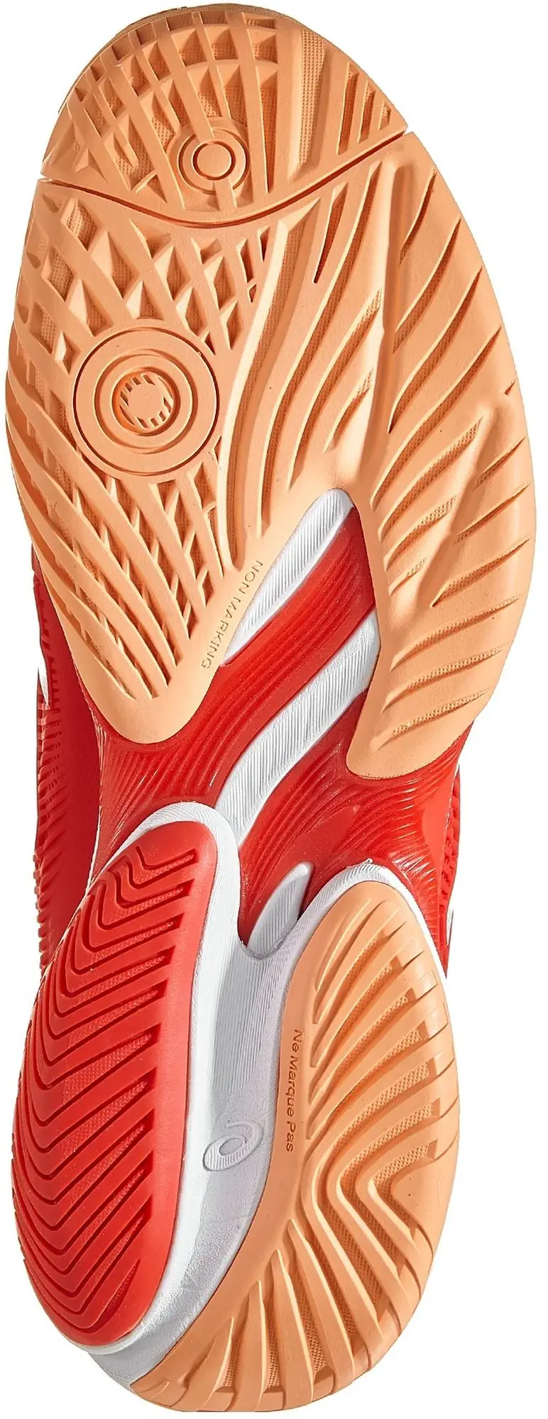 Asics Men's Court FF 3 Novak Tennis Shoes (Fiery Red/White)