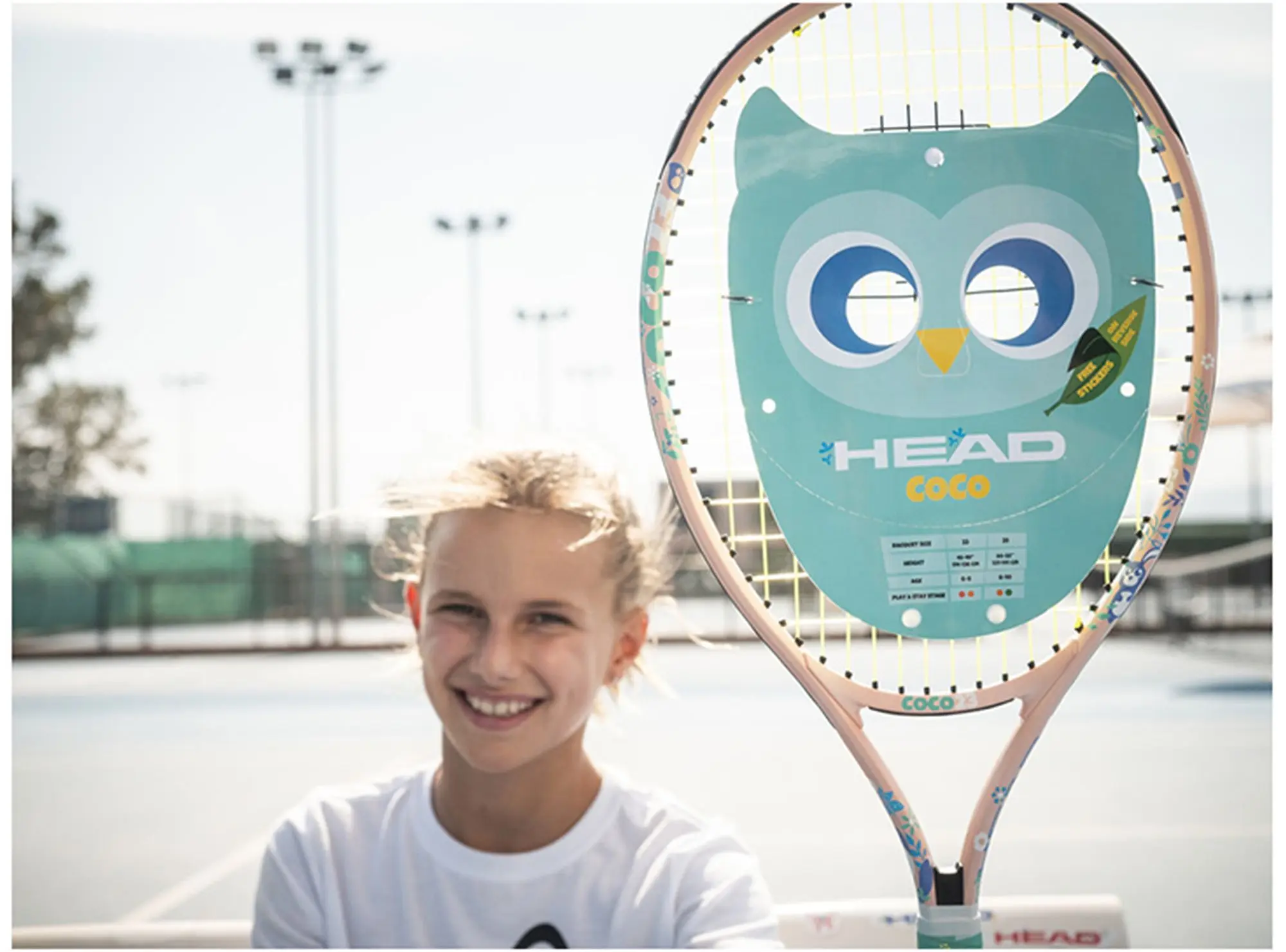 Head Coco 17 Inch Junior Tennis Racquet