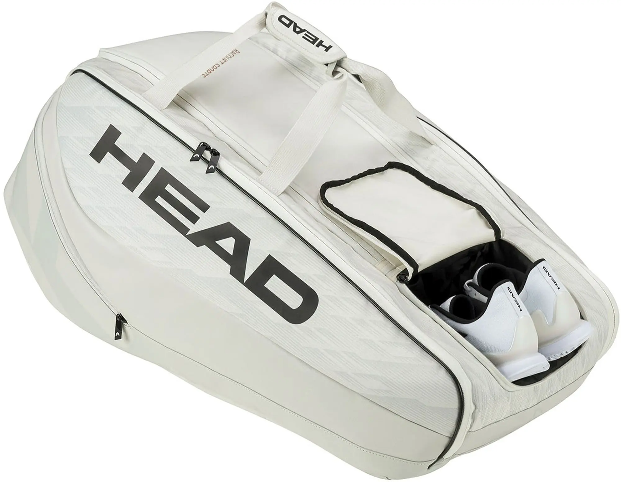 Head Pro X 12R XL Tennis Bag (Corduroy White/Black)