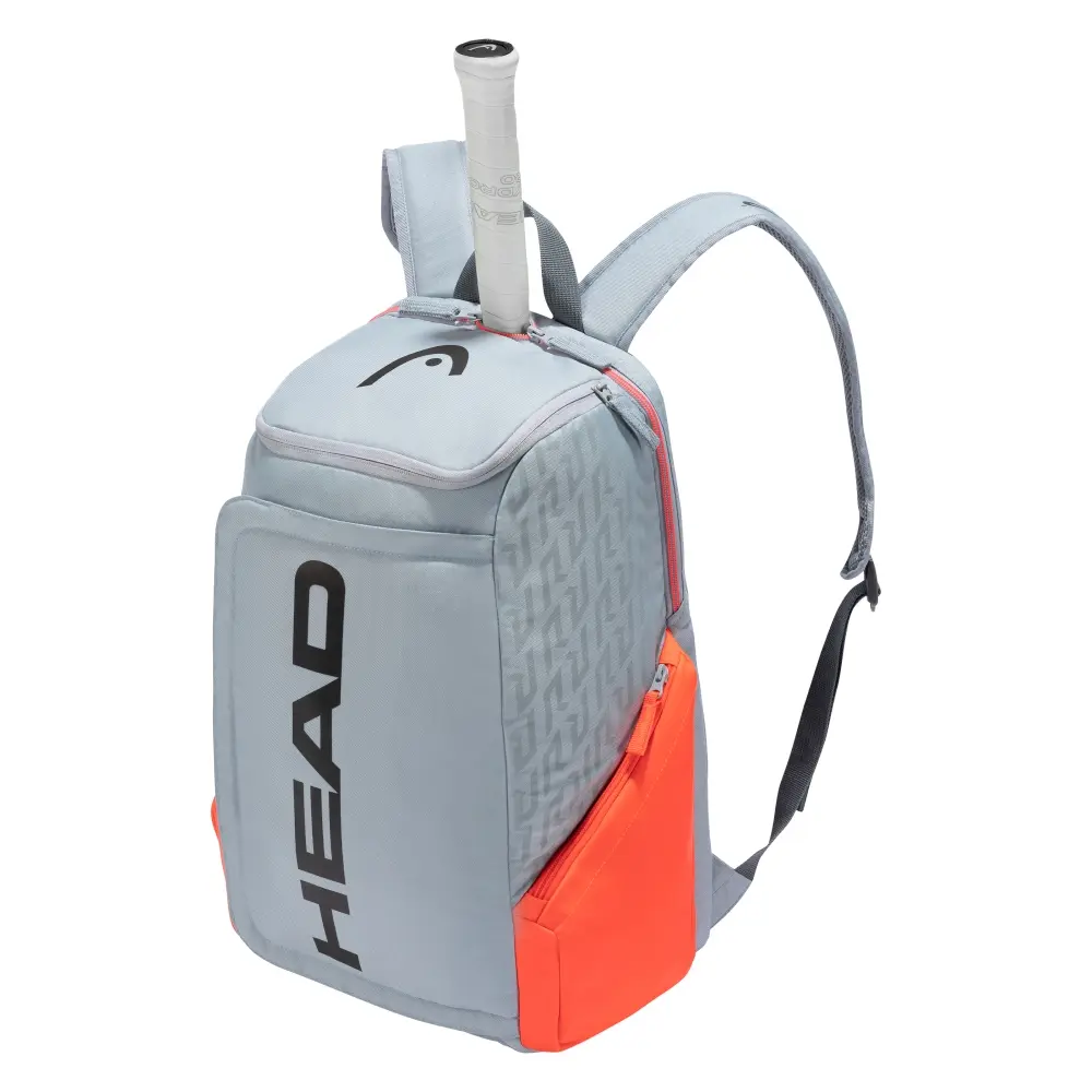 Head Radical Rebel Tennis Backpack (Grey/Orange)