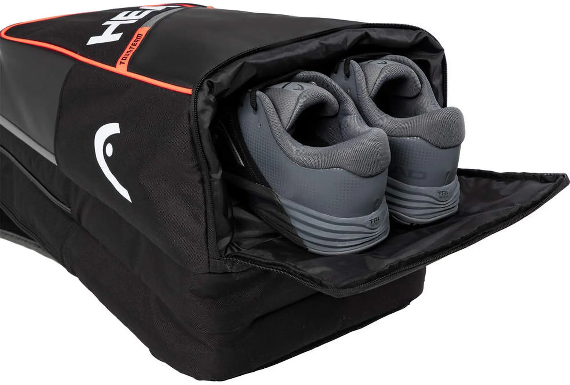 Head Tour Paddle Racket Backpack (Black/Orange)