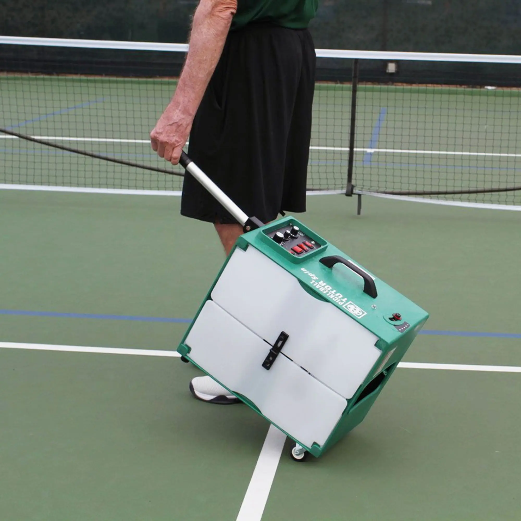 Sports Tutor Pickleball Tutor Spin Ultra Ball Machine (Right and Left ...