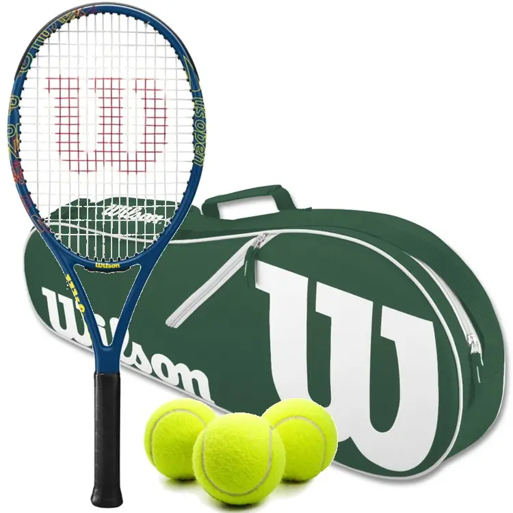 Wilson US Open GS 105 Tennis Racquet Bundled w an Advantage II Tennis ...