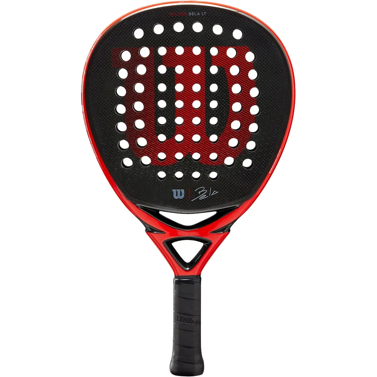 Wilson Bela LT Padel Racket (Red/Black)