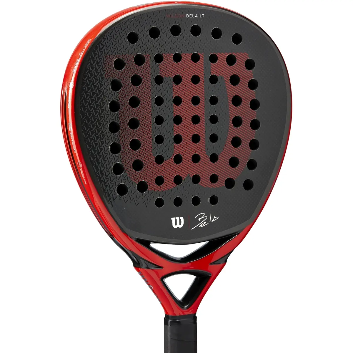Wilson Bela LT Padel Racket (Red/Black)