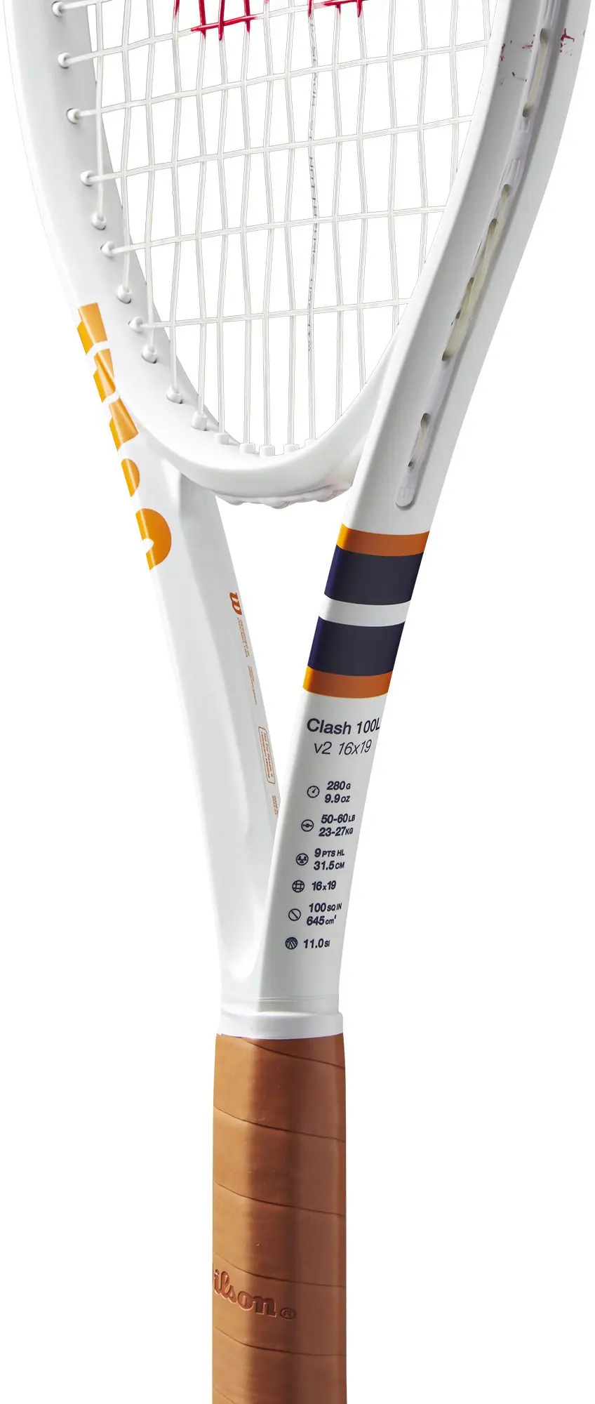 Wilson Roland Garros Clash 100L v2 Tennis Racquet