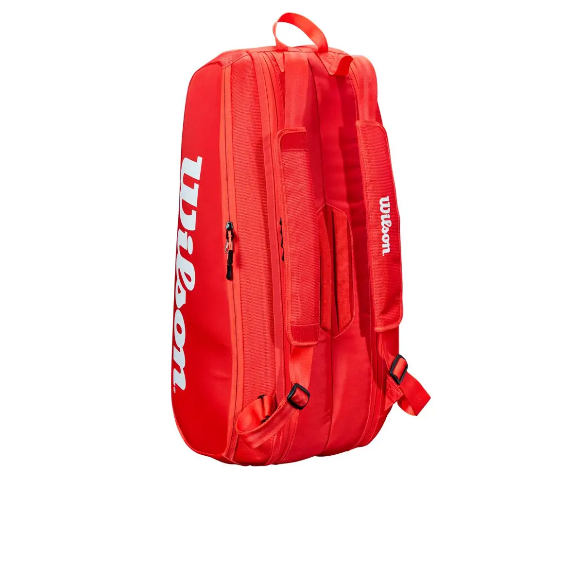 WR8010701001 Wilson Super Tour 6 Pack Tennis Bag (Red)