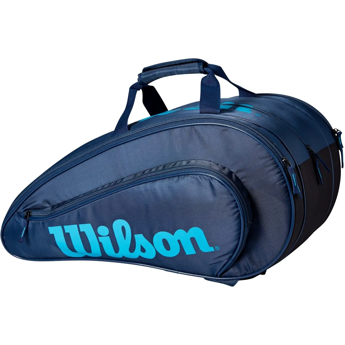 Wilson Rak Pak Padel 6-Racket Bag (Navy/Bright Blue)