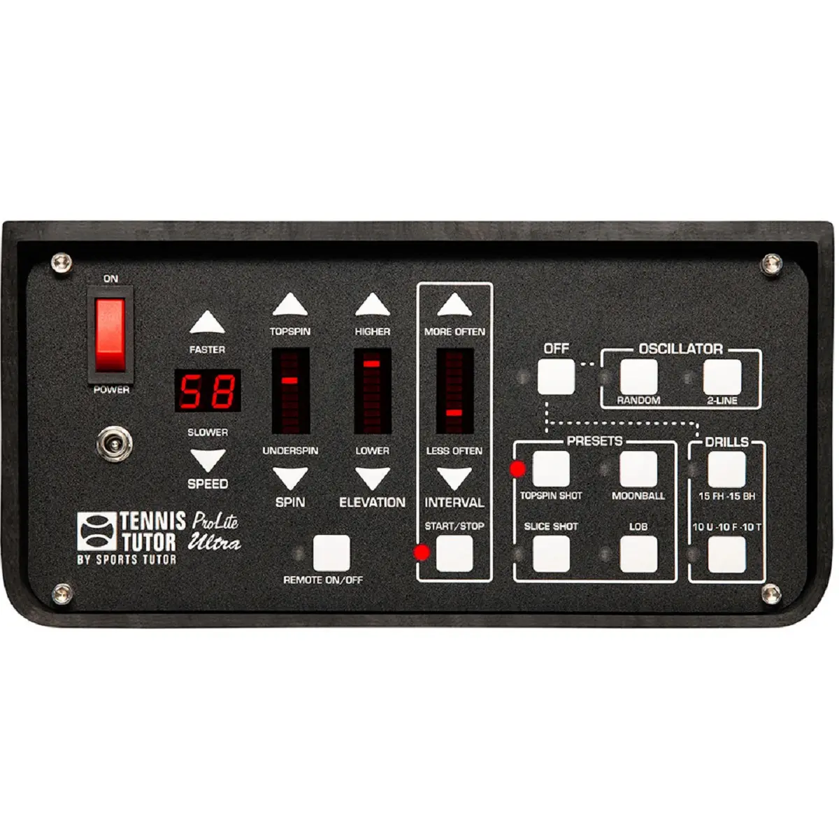 Sports Tutor Tennis Tutor ProLite Plus Ball Machine w Oscillator