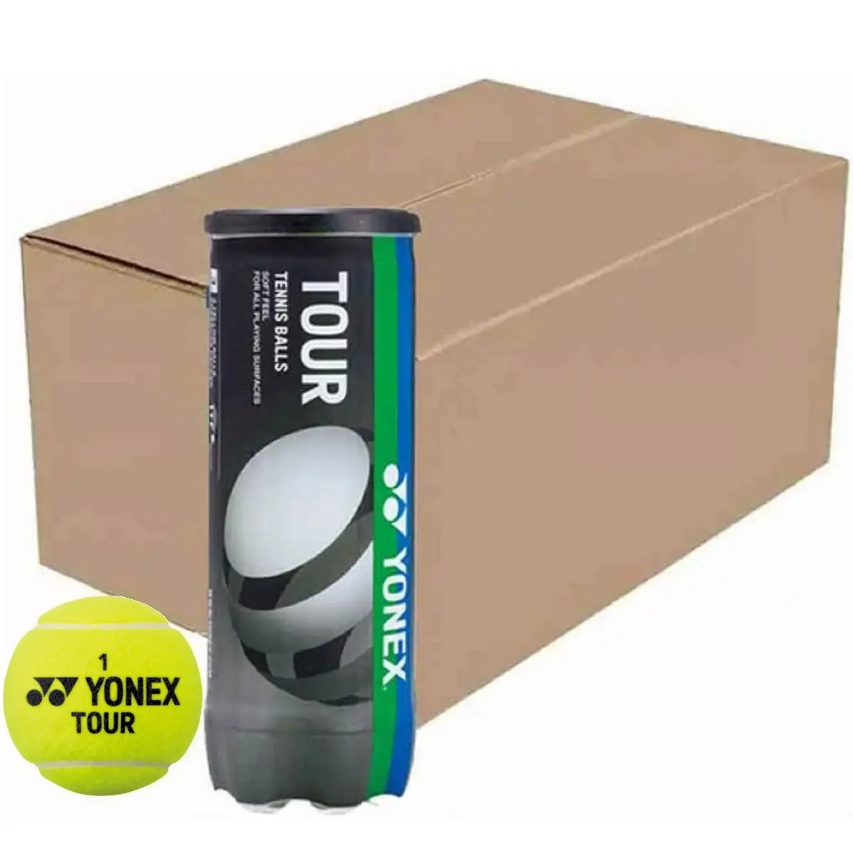 Yonex Tour Tennis Balls Case (24 Cans)