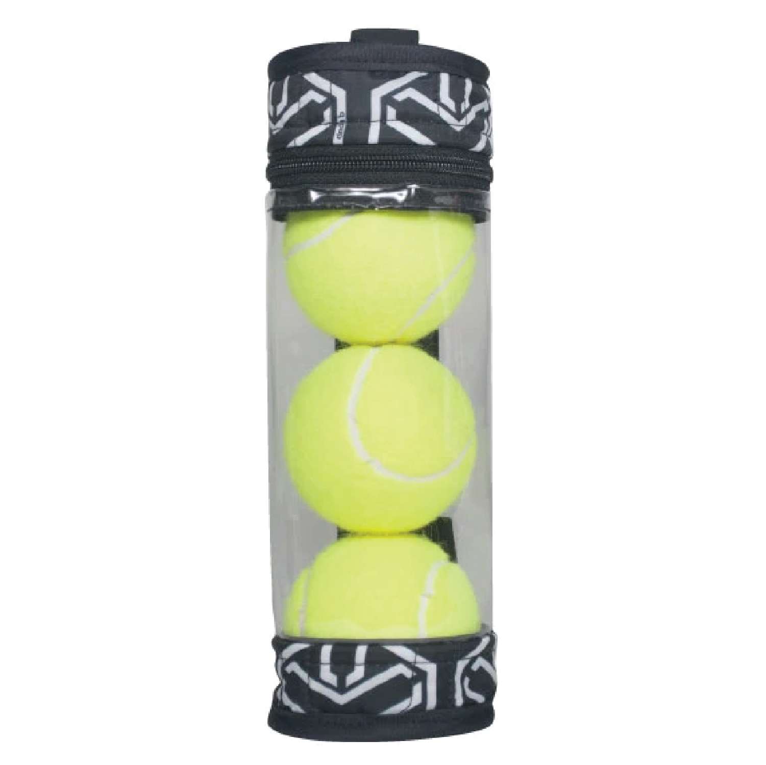 cinda b Jet Set Black Tennis Ball Case