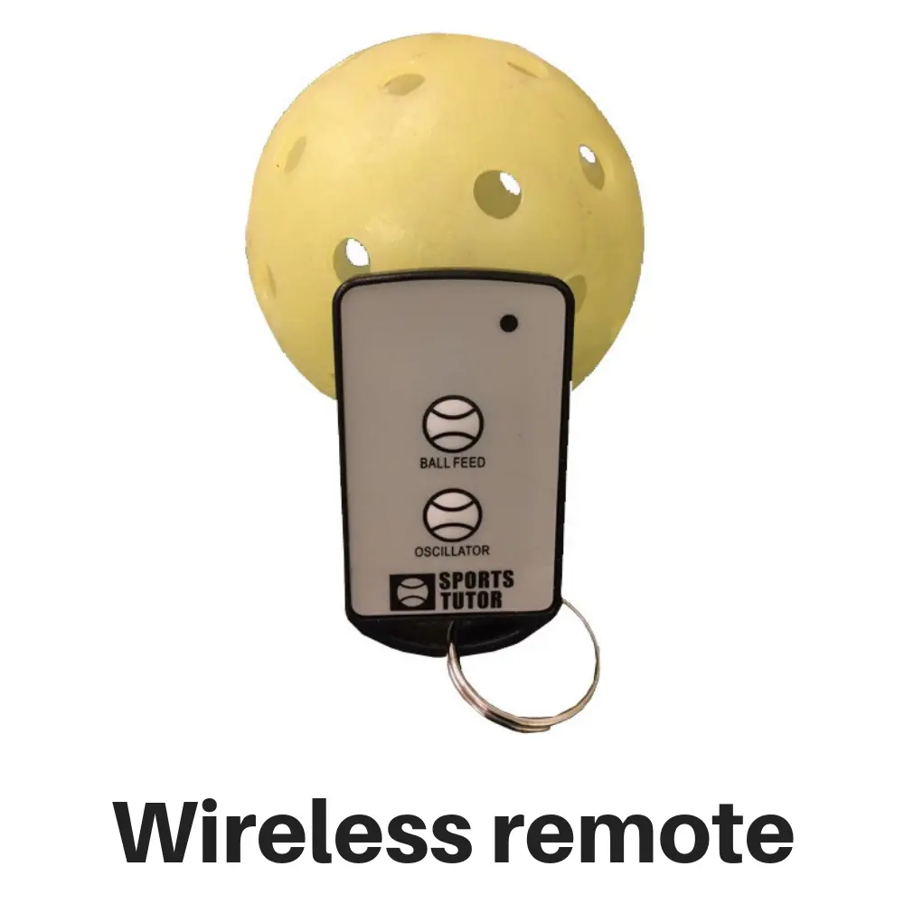 Pickleball Tutor Ball Machine Wireless Remote
