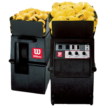 Wilson Portable Tennis Ball Machine with 2-Line Feature